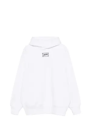 Jean Paul Gaultier Logo-print Hoodie - White