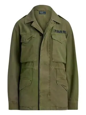 RALPH LAUREN Polo Ralph Lauren Logo-Patch Cotton Jacket
