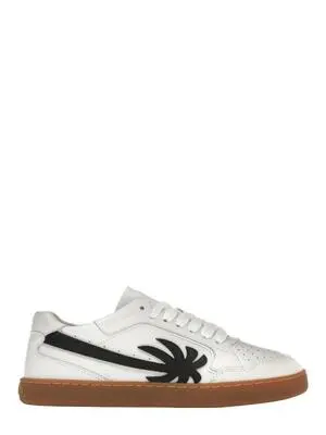 Palm Angels Low Top Sneakers - White/black