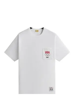 Kith Team Usa Olympics 2024 T-shirt - White