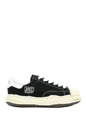 Mihara Yasuhiro Blakey Og Sole Vintage Canvas Low - Black