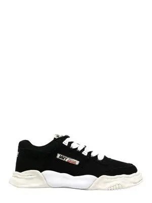 Mihara Yasuhiro Parker Og Sole Cow Canvas Low - Black