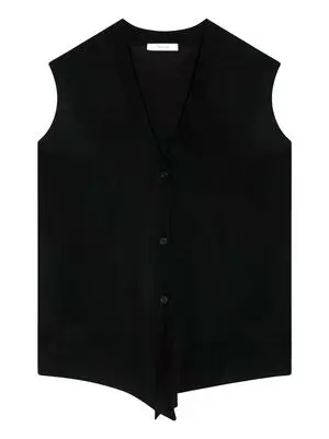 THE ROW Harrell Blouse - Black