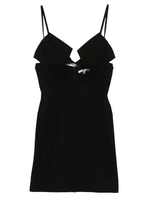 NENSI DOJAKA Crepe Mini Dress - Black