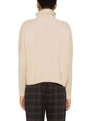 KUJTEN Thea Cashmere Sweater - Neutrals