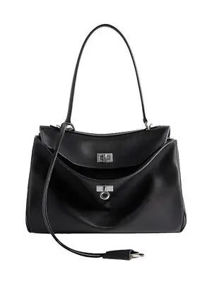 Balenciaga Rodeo Small Handbag - Black/silver