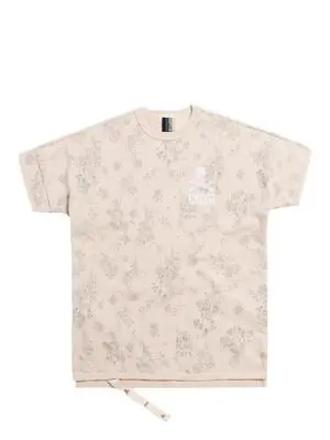 Kith X Mastermind World Reverse Floral Tee Shirt - Turtle Dove