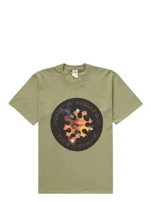 Supreme Dah Shinin' Tee Shirt - Light Olive