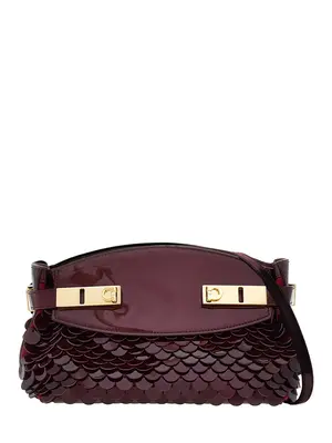 FERRAGAMO Ferragamo Hug Crossbody Bag Red