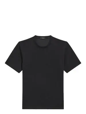 Theory Delroy Cotton-blend T-shirt - Black