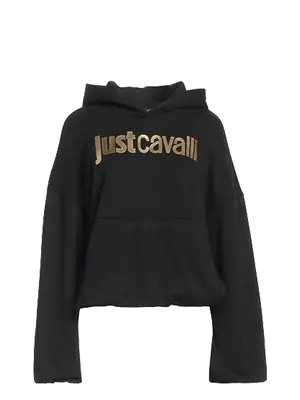 Just Cavalli French Terry Sweatshirt - Black