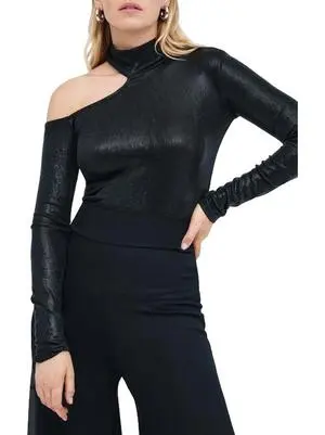MARCELLA Evan Asymmetric Top - Onyx