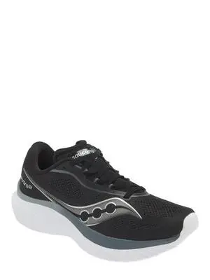 Saucony Kinvara 15 Running Sneakers - Black/ White