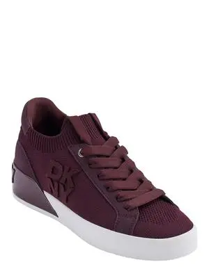 Dkny Mallory Knit Sneaker - Wne - Wine