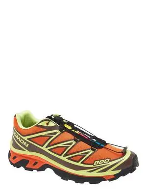 SALOMON Salomon Gender Inclusive XT-6 Sneaker Red Orange/sharp Green/black