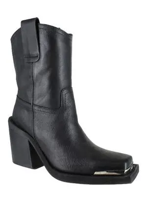 ZIGI Joshi Western Boots - Black Leather