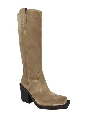 ZIGI Joshana Knee High Boots - Tan Suede