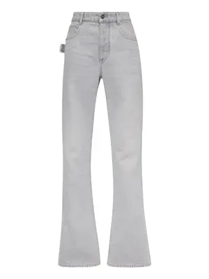 Bottega Veneta High-rise Flared Jeans - Grey