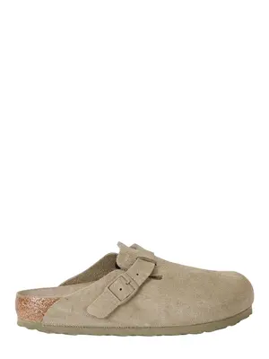 BIRKENSTOCK Birkenstock Suede Boston Clogs Green