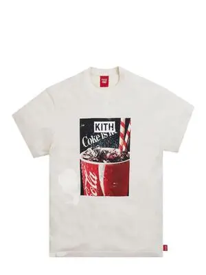 Kith X Coca-cola Drink Vintage Tee 'ivory - Cream