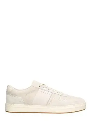 Hogan Fascia Suede Low-top Trainers - White