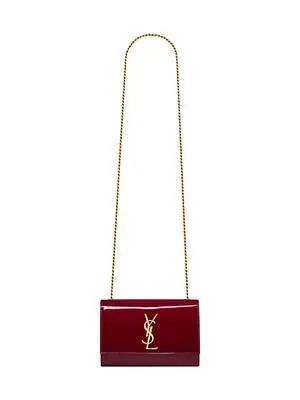 Saint Laurent Small Kate Cross-body Bag Red