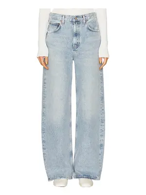 AGOLDE Low Curve Wide Leg Jeans Force