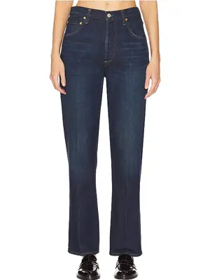 Citizens Of Humanity Baretta Relaxed Straight Jeans - Piovere