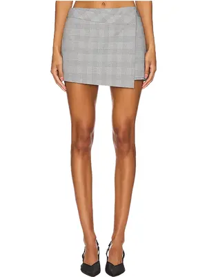 Amanda Uprichard Lissa Skort - Business Plaid