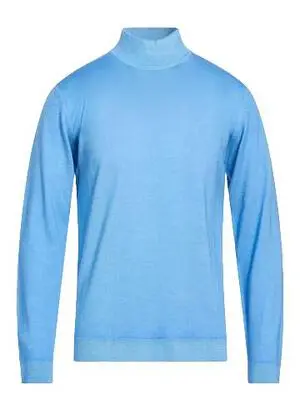 DANIELE FIESOLI Danielle Fiesoli Merino Wool Turtleneck - Blue
