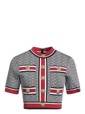 Balmain Knitted Sweater - White