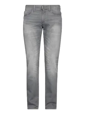 Armani Exchange Straight-leg Jeans With Five Pockets - Grey