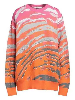 Stella McCartney Knitted Crewneck Sweater - Fuchsia