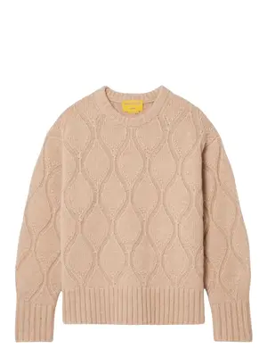 Guest In Residence Cashmere Sweater - Neutrals