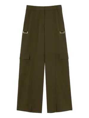 Pinko Pelaggi Flared Trousers - Green