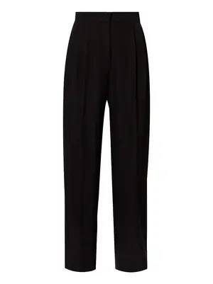 Erdem Straight-leg Trousers - Black