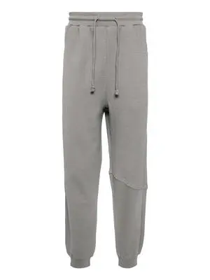 FIVE CM Logo-patch Cotton Track Pants - Grey