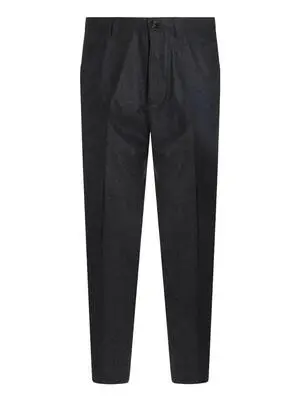 Brunello Cucinelli Virgin Wool Trousers - Grey