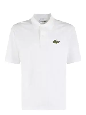Lacoste Cotton Polo Shirt - White
