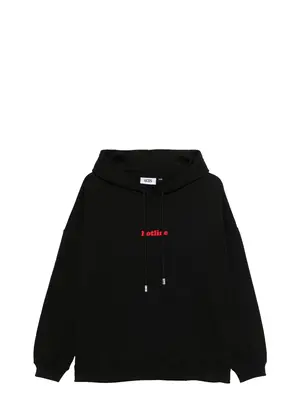 GCDS GCDS Hotline-Embroidered Hoodie