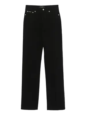 Dolce & Gabbana Straight-leg Jeans - Black