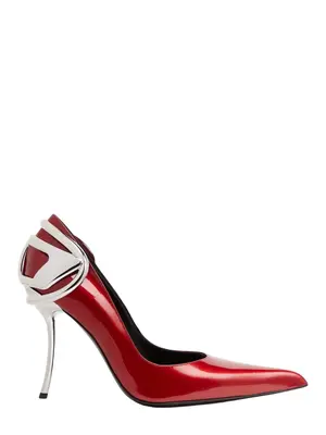DIESEL® 105mm D-ten&half P Pumps - Red