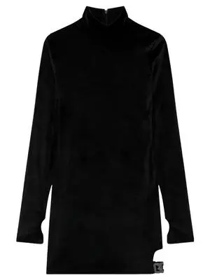 GCDS GCDS Velvet Mini Dress