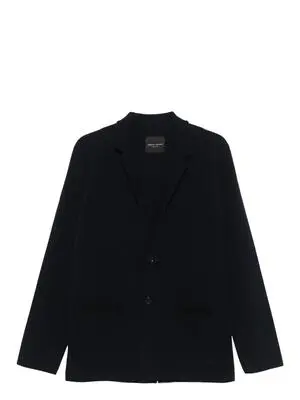 ROBERTO COLLINA Knitted Blazer - Blue