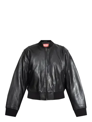DIESEL Diesel L-Ilan Leather Jacket