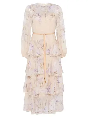 ZIMMERMANN ZIMMERMANN Eden Lace Edge Midi Dress