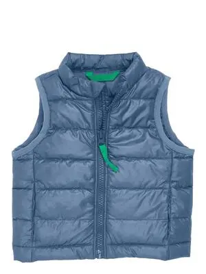 PRIMARY Baby Lightweight Puffer Vest - Dusk