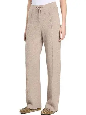 Sandro Vadim Drawstring Pants Beige