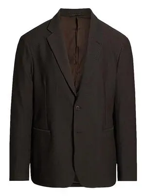 GIORGIO ARMANI Rice Stitch Sport Jacket