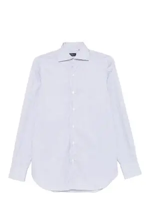 FINAMORE 1925 Striped Shirt - White